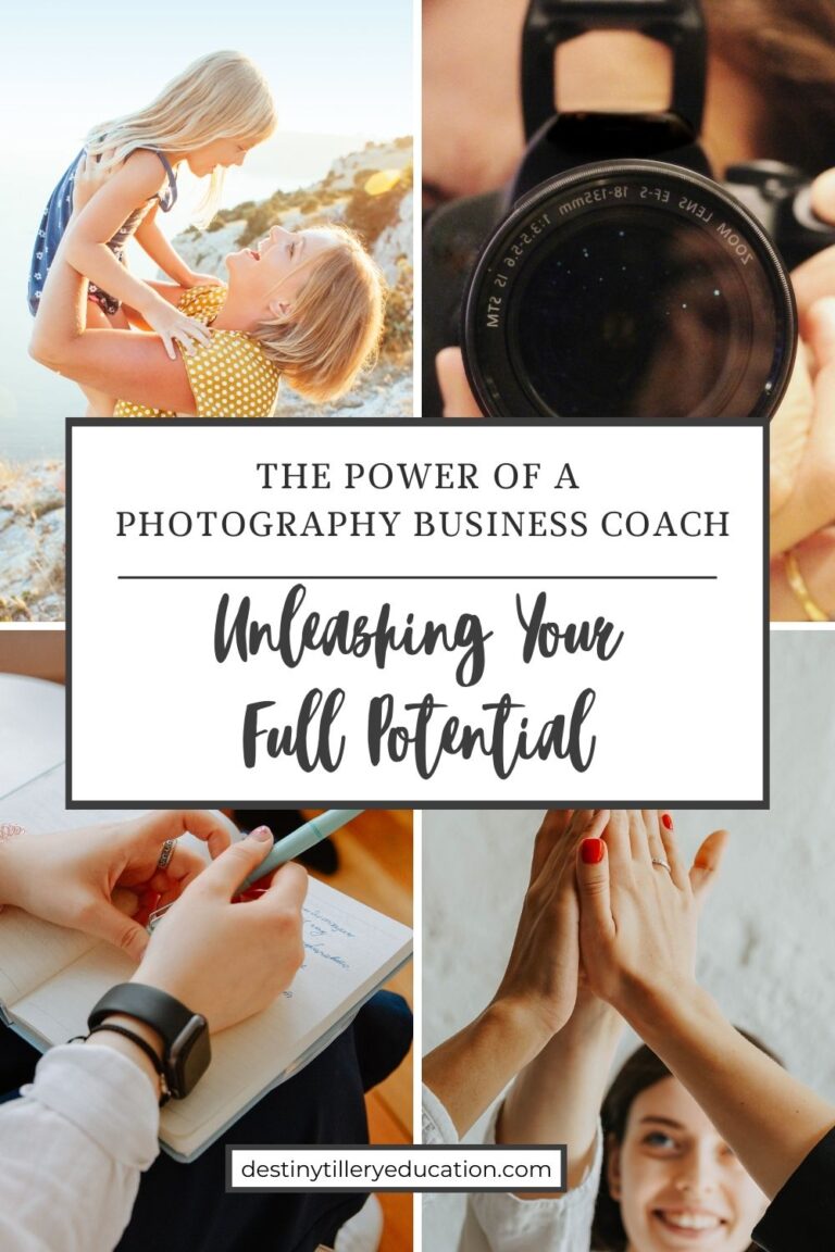 The Power of a Photography Business Coach: Unleashing Your Full ...